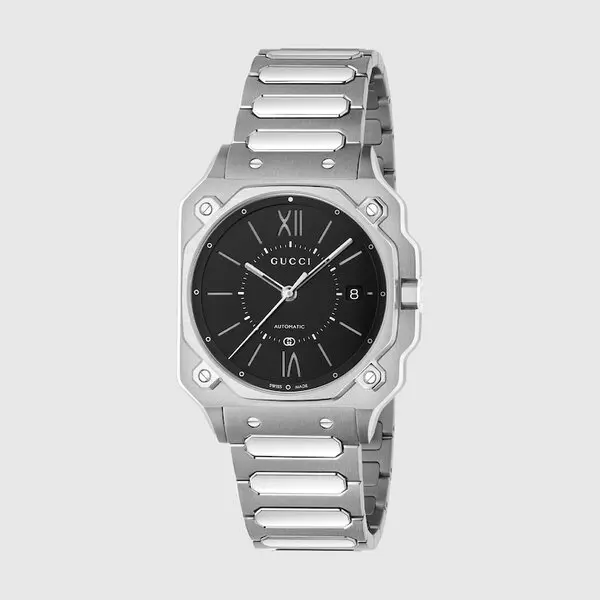 Gucci G-flat Stainless Bracelet Watch - Steel