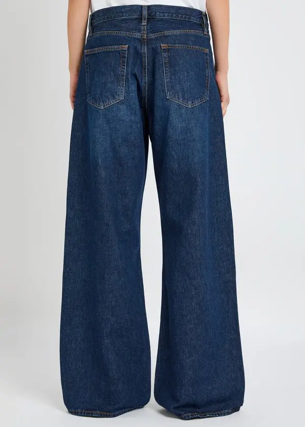 FRAME The Loose Wide-leg Jeans