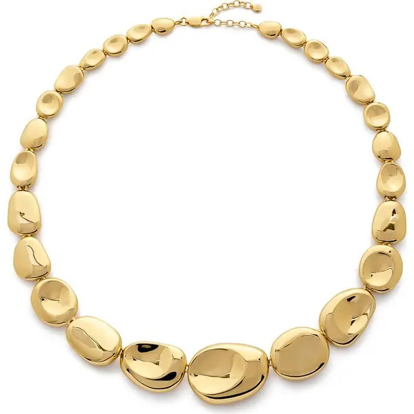 Monica Vinader Aria Collar Necklace - 18k Gold Vermeil