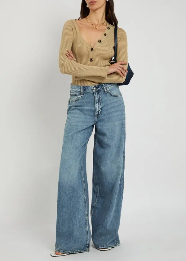 Rag & Bone Featherweight Sofie Wide-leg Jeans