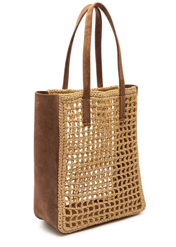 Khaite Small Raffia Tote Bag
