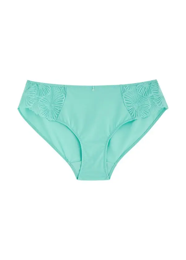 Wacoal Cateline Lace Briefs - Turquoise