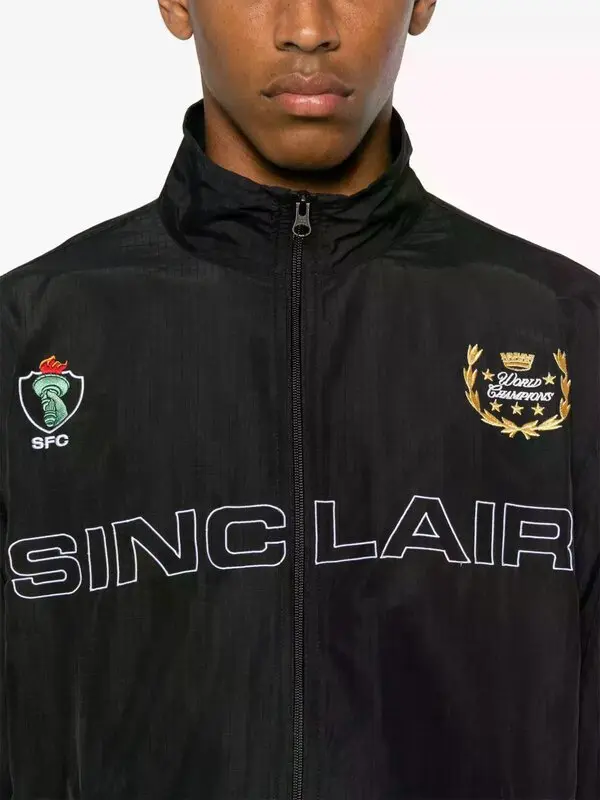 SINCLAIR Logo-embroidered Jacket