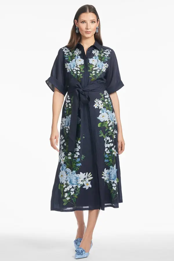 Sachin & Babi Joy Printed Shirt Dress