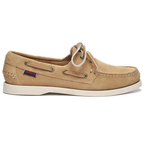 SEBAGO Portland Roughout Boat Shoes - Beige Camel