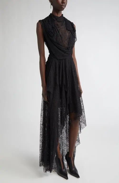 Alexander McQueen Cobweb Lace Gown