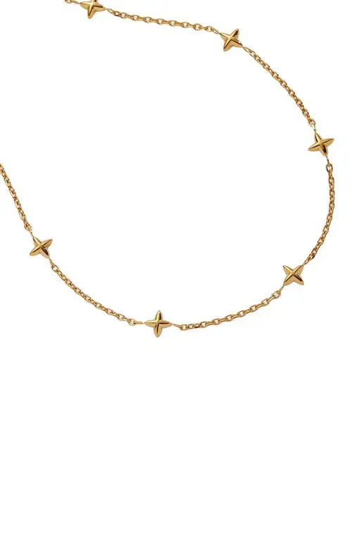 ALEX AND ANI Star Chain Anklet - Gold