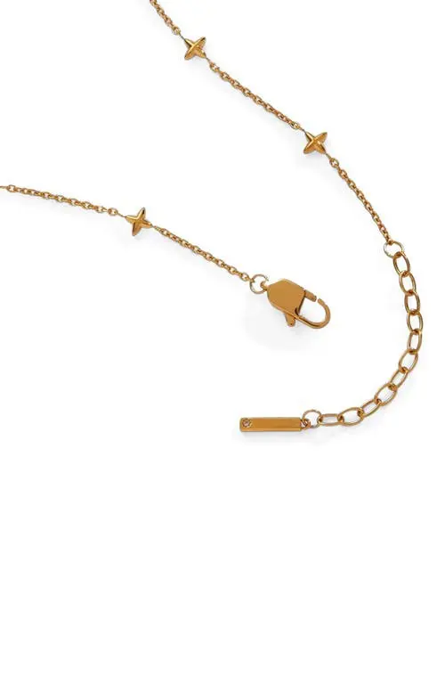 ALEX AND ANI Star Chain Anklet - Gold