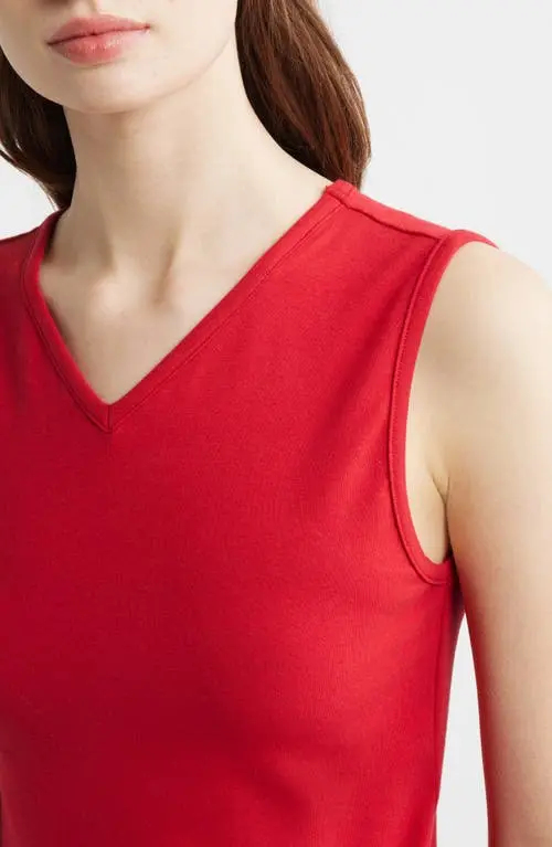 REFORMATION Wren Cotton V-neck Tank