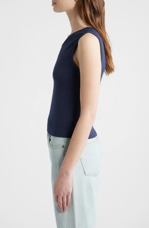 REFORMATION Wren Cotton V-neck Tank