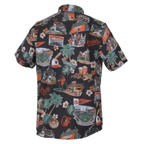 Reyn Spooner Baltimore Orioles Scenic Tri-blend Button-down Shirt