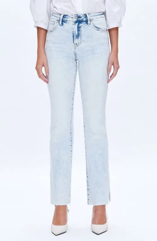 BAYEAS High-rise Bootcut Jeans With Slits
