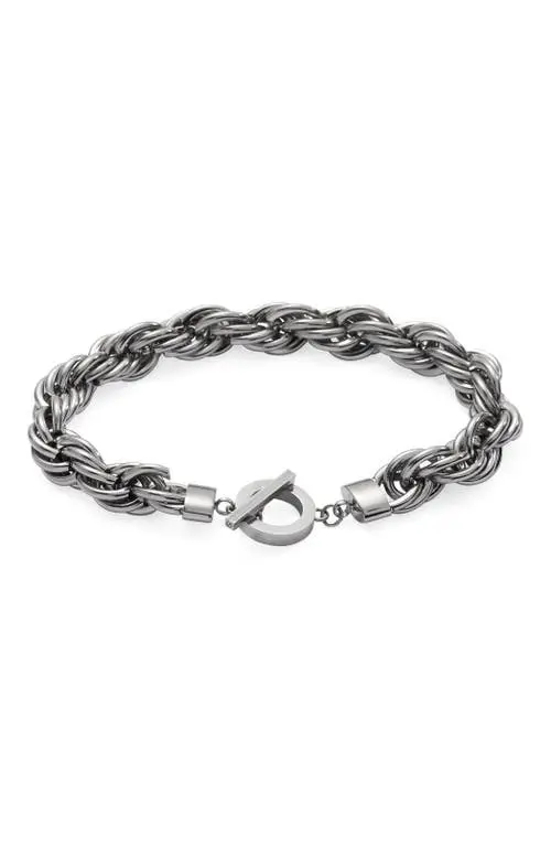 ALEX AND ANI Large Rope Chain Toggle Bracelet