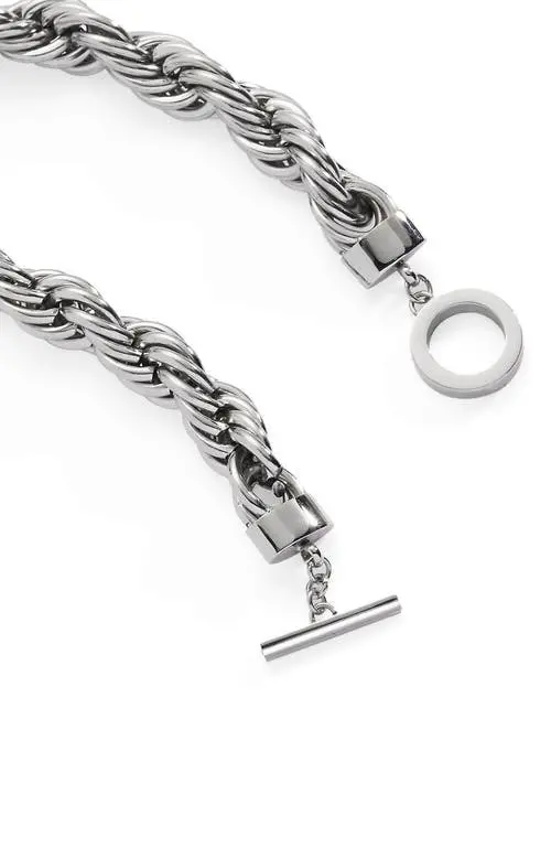ALEX AND ANI Large Rope Chain Toggle Bracelet