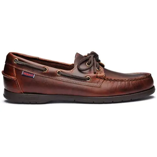 SEBAGO Endeavor Boat Shoes - Brown-gum