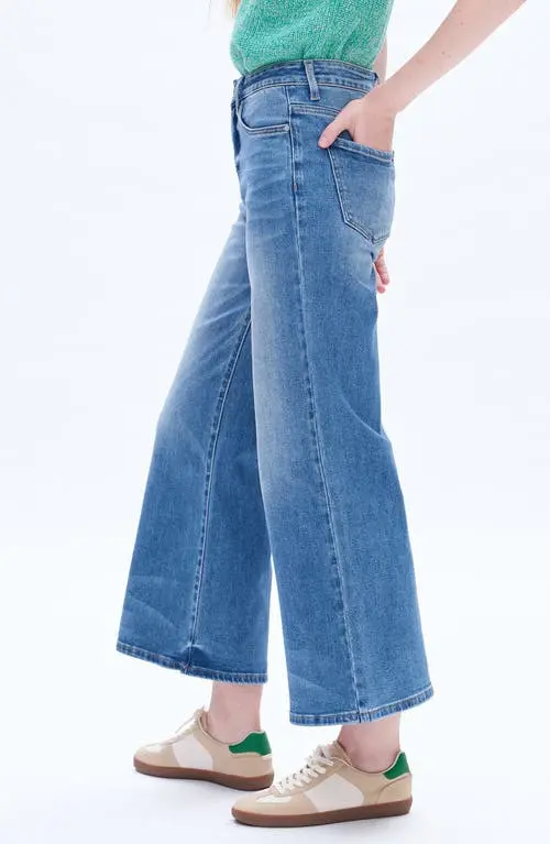 BAYEAS High-waist Wide-leg Jeans