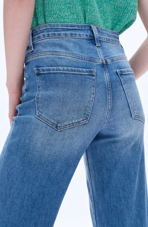 BAYEAS High-waist Wide-leg Jeans