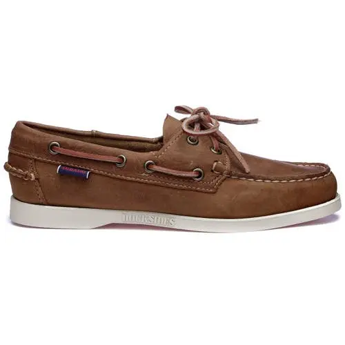 SEBAGO Portland Horse Boat Shoes - Brown Meerkat
