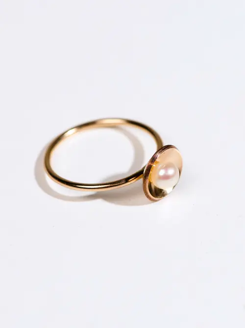 ABLE Emma Pearl Dish Ring