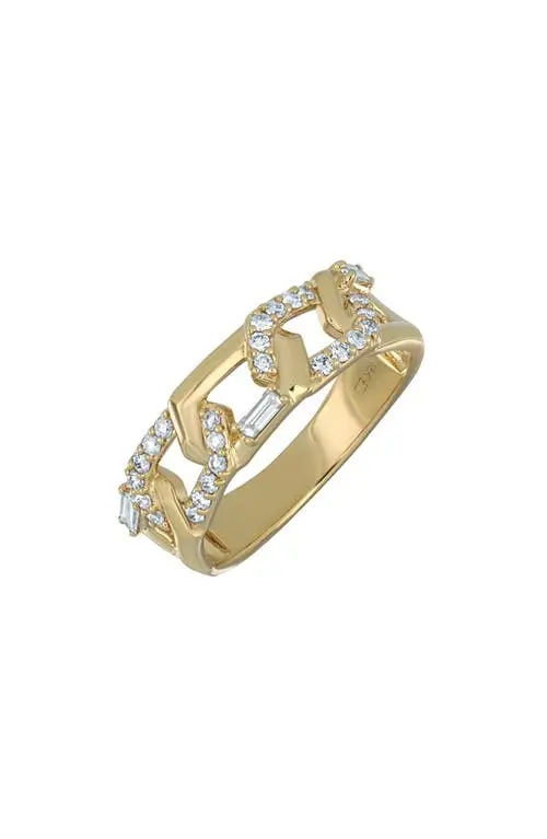 Bony Levy Varda Diamond Stackable Band Ring - 18k Yellow Gold