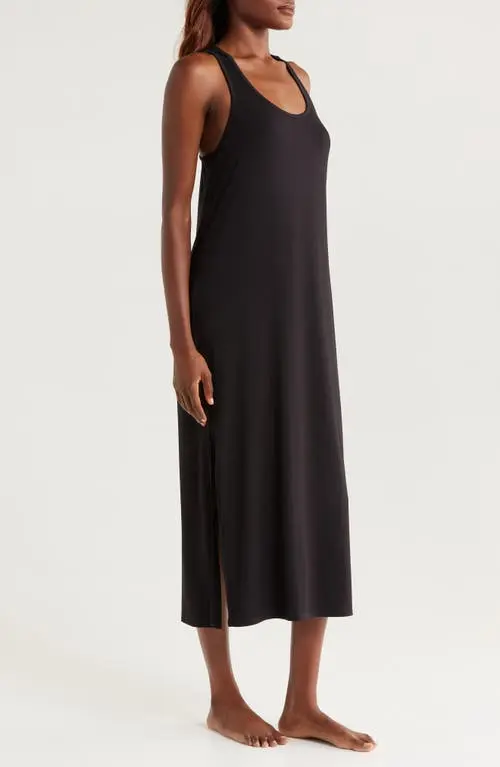 Nordstrom Serene Tank Nightgown - Black