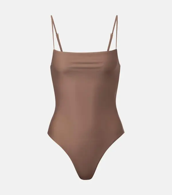 Jade Swim Layla One Piece Swimsuit - Brown
