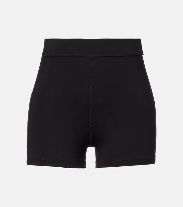 Wardrobe.NYC High-rise Jersey Shorts