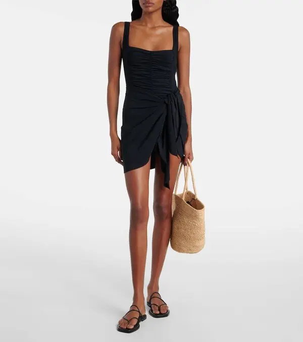 KARLA COLLETTO Gathered Beach Cover-up