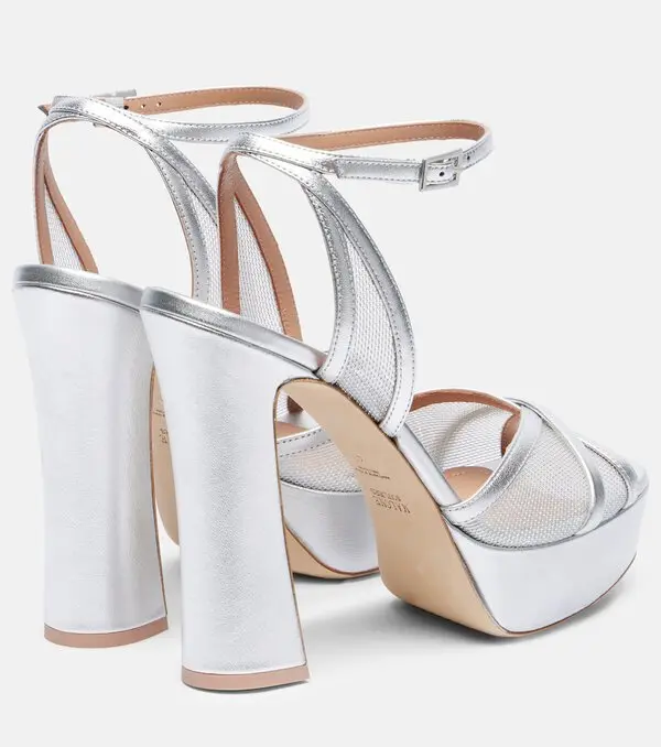 MALONE SOULIERS Sylvie 125 Leather Platform Sandals