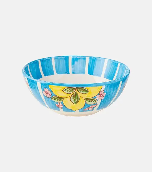 Dolce & Gabbana Ceramic Salad Bowl - Turquoise