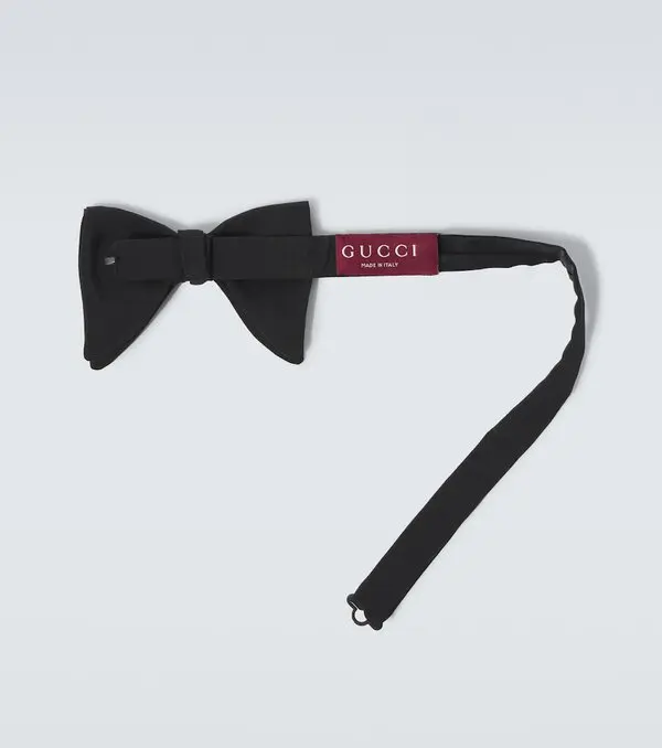Gucci Silk Crêpe Bow Tie