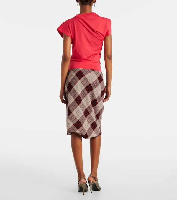 VIVIENNE WESTWOOD Hebo Orb Cotton Jersey Top