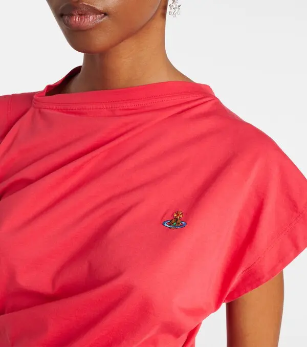 VIVIENNE WESTWOOD Hebo Orb Cotton Jersey Top