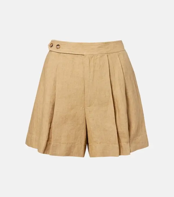 Polo Ralph Lauren Linen Shorts - Beige