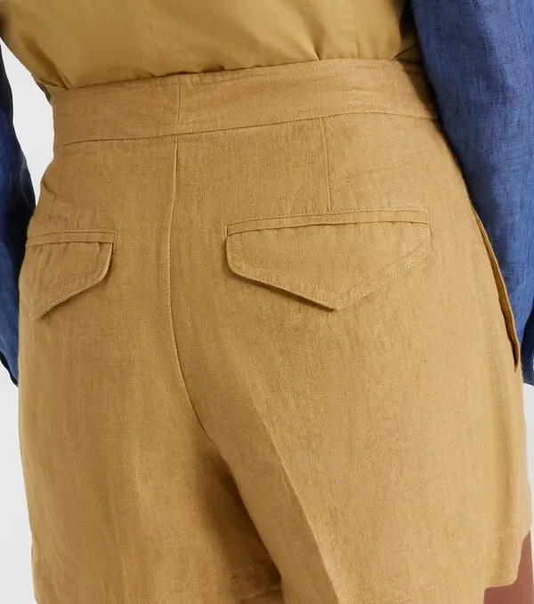 Polo Ralph Lauren Linen Shorts - Beige