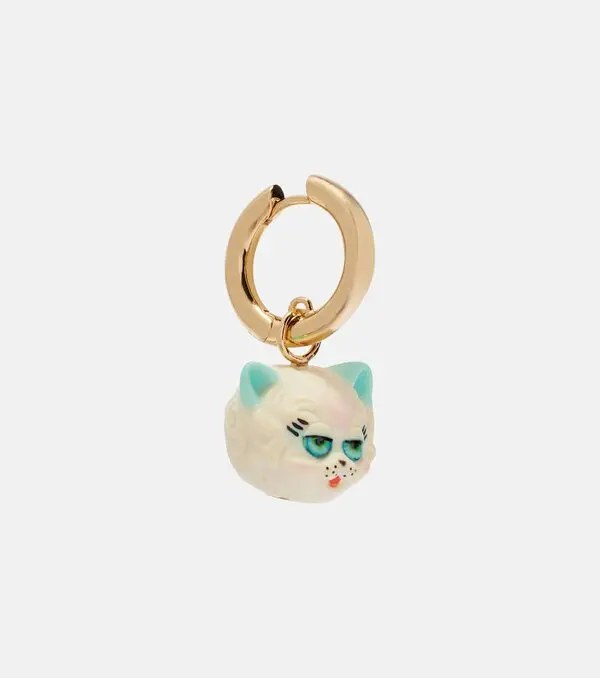 Valentino Garavani Le Chat De La Maison Single Earring - Multicoloured
