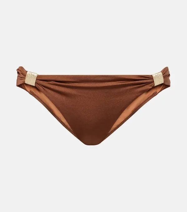 Heidi Klein Grasse Bikini Bottoms - Brown