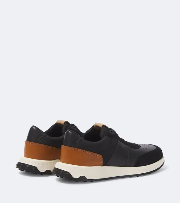 TOD'S Leather Sneakers - Black