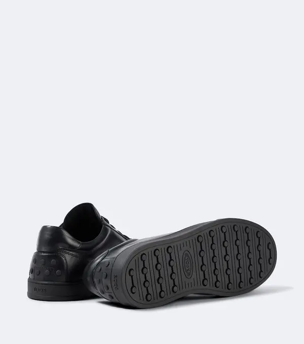 TOD'S Leather Sneakers - Black