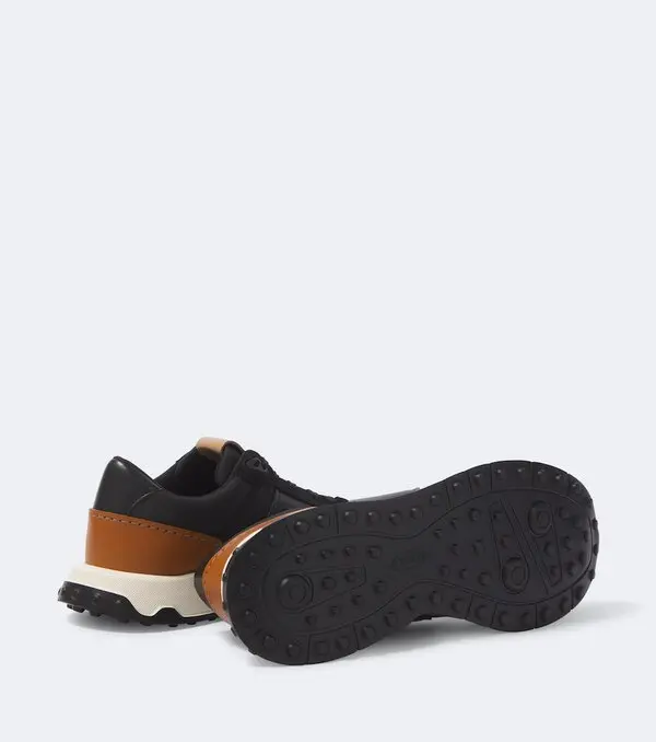 TOD'S Leather Sneakers - Black