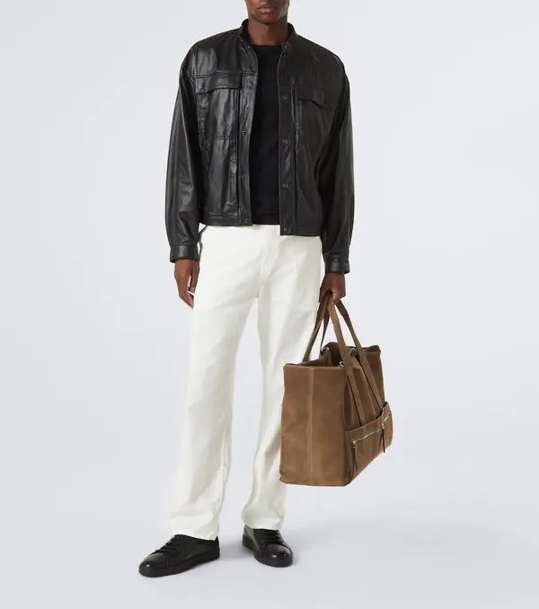 TOD'S Leather Sneakers - Black