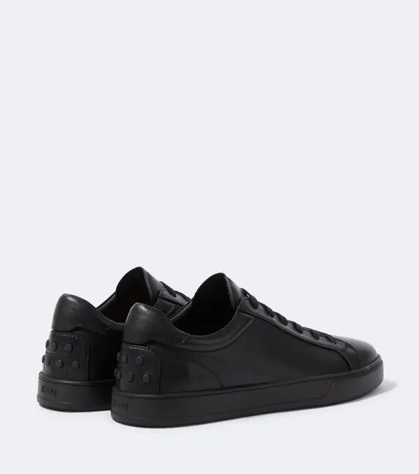 TOD'S Leather Sneakers - Black