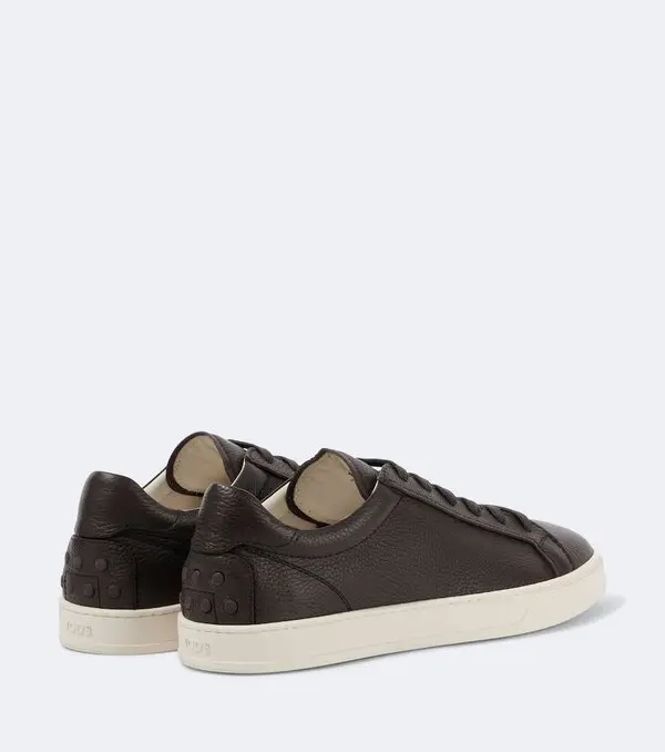 TOD'S Leather Sneakers - Brown
