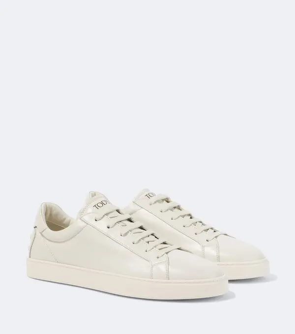 TOD'S Leather Sneakers - White