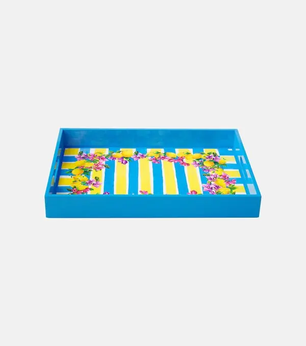 Dolce & Gabbana Striped Decorative Ray - Turquoise