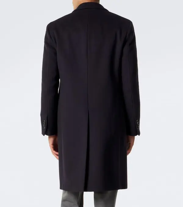 LARDINI Virgin Wool Overcoat