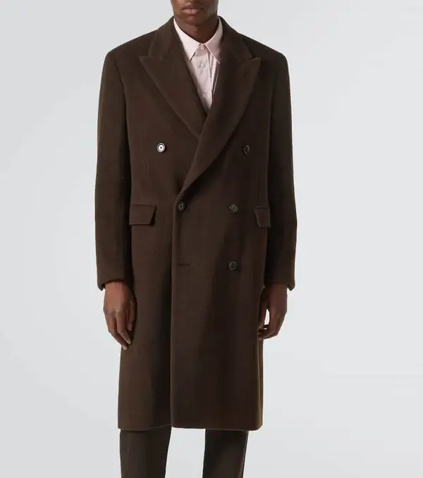 LARDINI Virgin Wool Overcoat