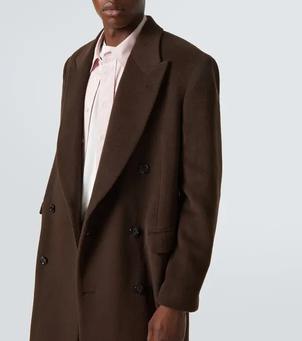 LARDINI Virgin Wool Overcoat