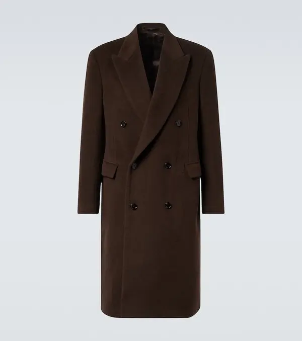 LARDINI Virgin Wool Overcoat