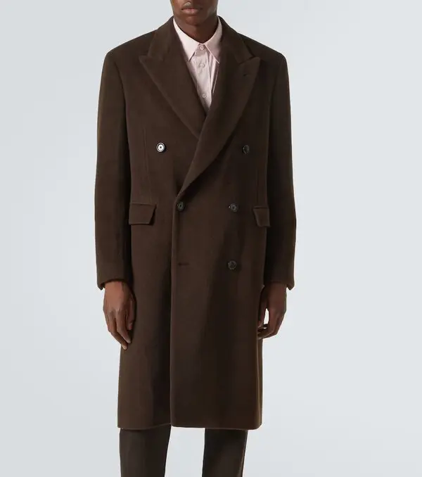 LARDINI Virgin Wool Overcoat